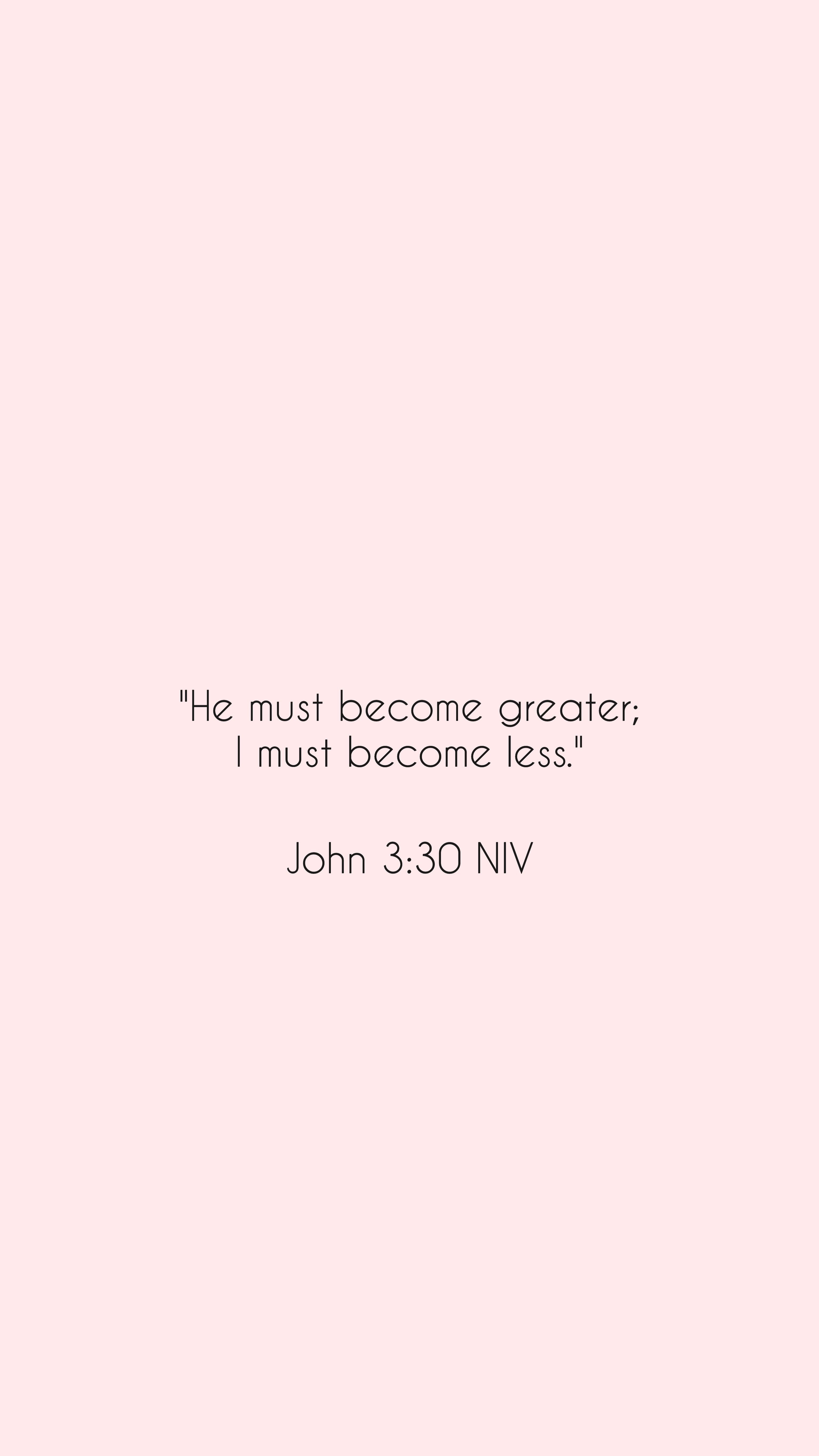 John 3:30 Wallpapers - Wallpaper Cave