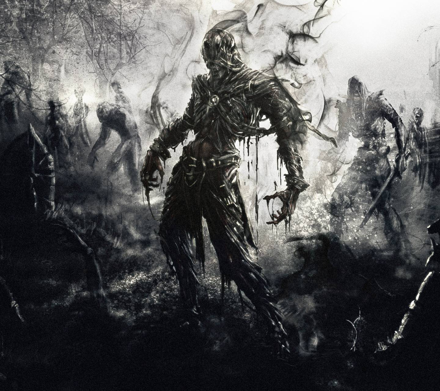 Desktop Zombie Art Wallpapers - Wallpaper Cave