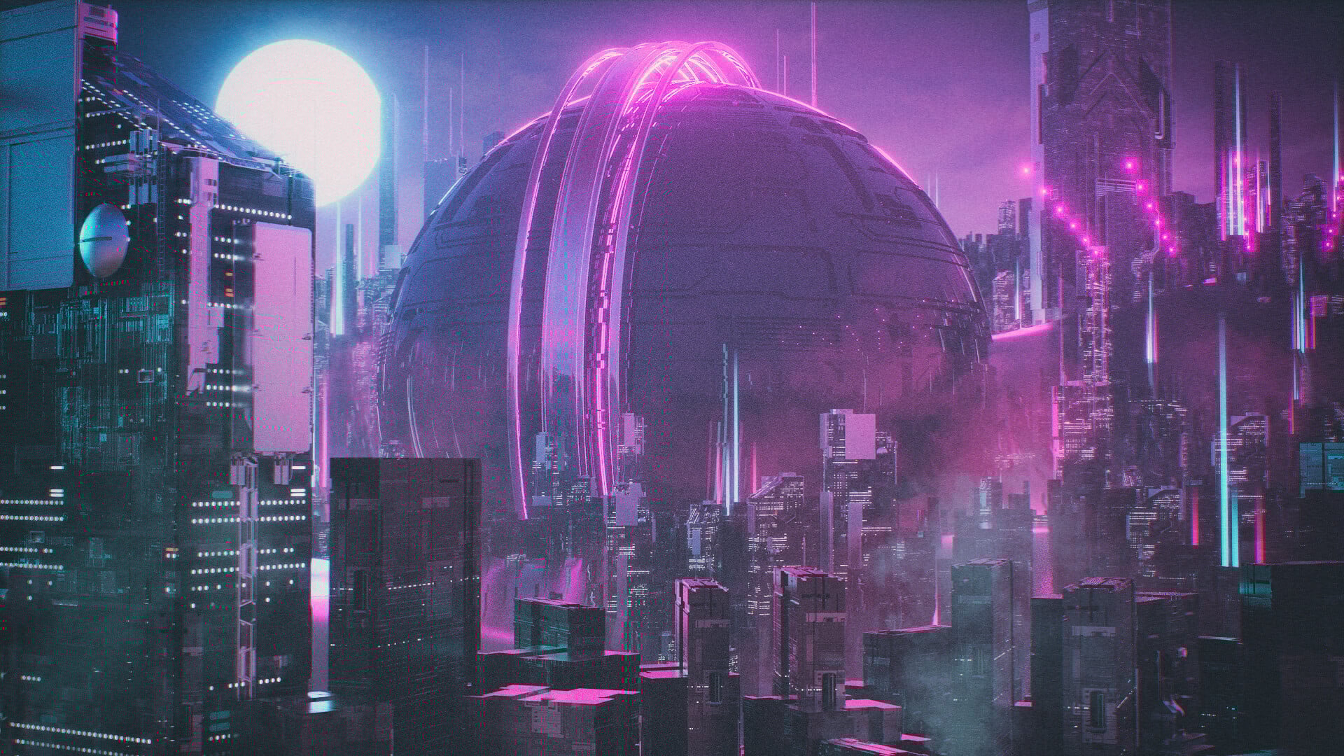 Cyberpunk Purple Wallpapers - Wallpaper Cave