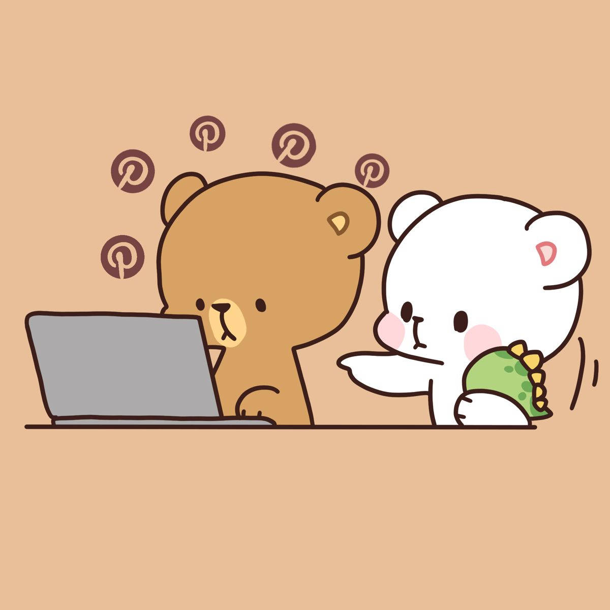 Chibi Bear Wallpapers - Wallpaper Cave