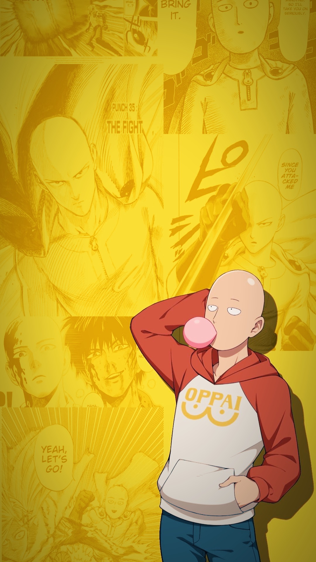 Saitama Oppai Wallpapers - Wallpaper Cave