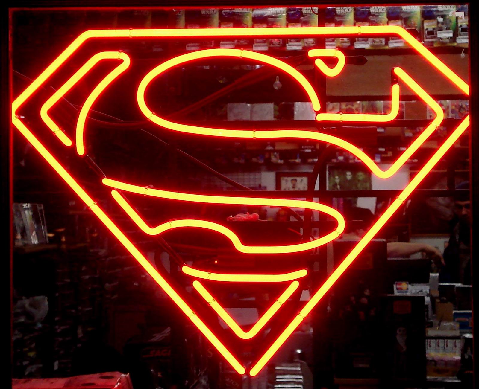 Neon Superman Wallpapers - Wallpaper Cave