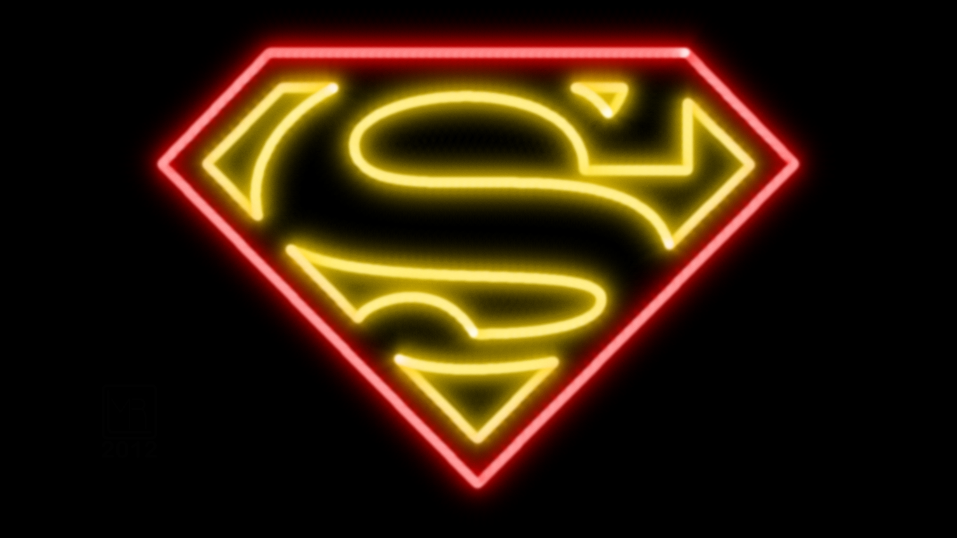 Neon Superman Wallpapers - Wallpaper Cave