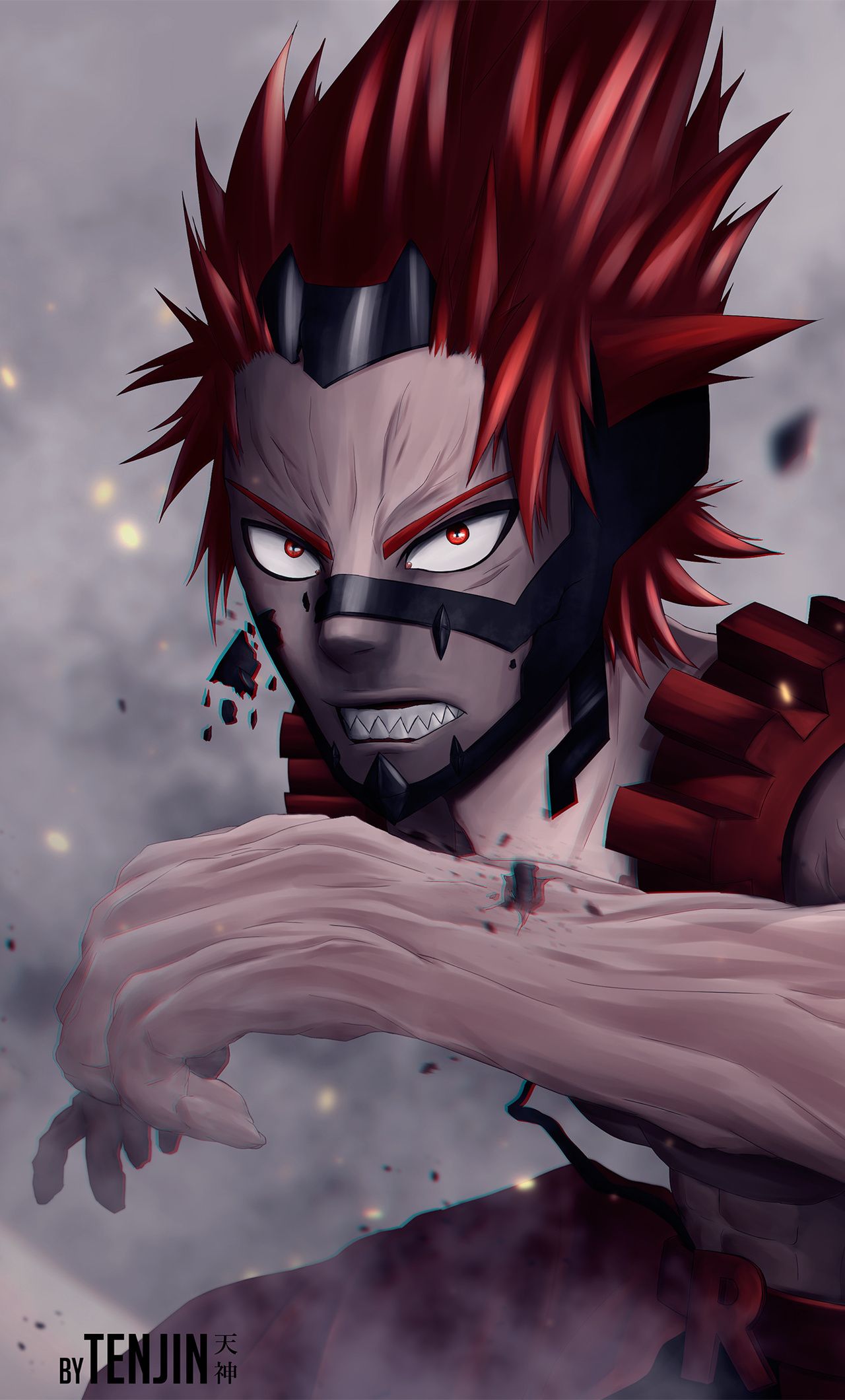 Angry Kirishima Wallpapers - Wallpaper Cave
