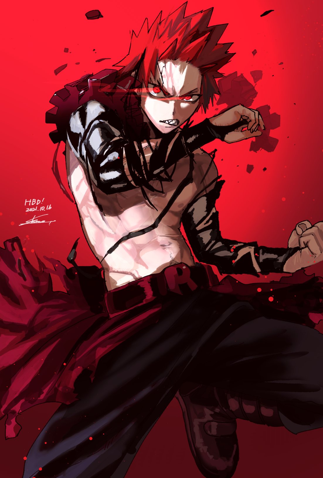 Angry Kirishima Wallpapers - Wallpaper Cave