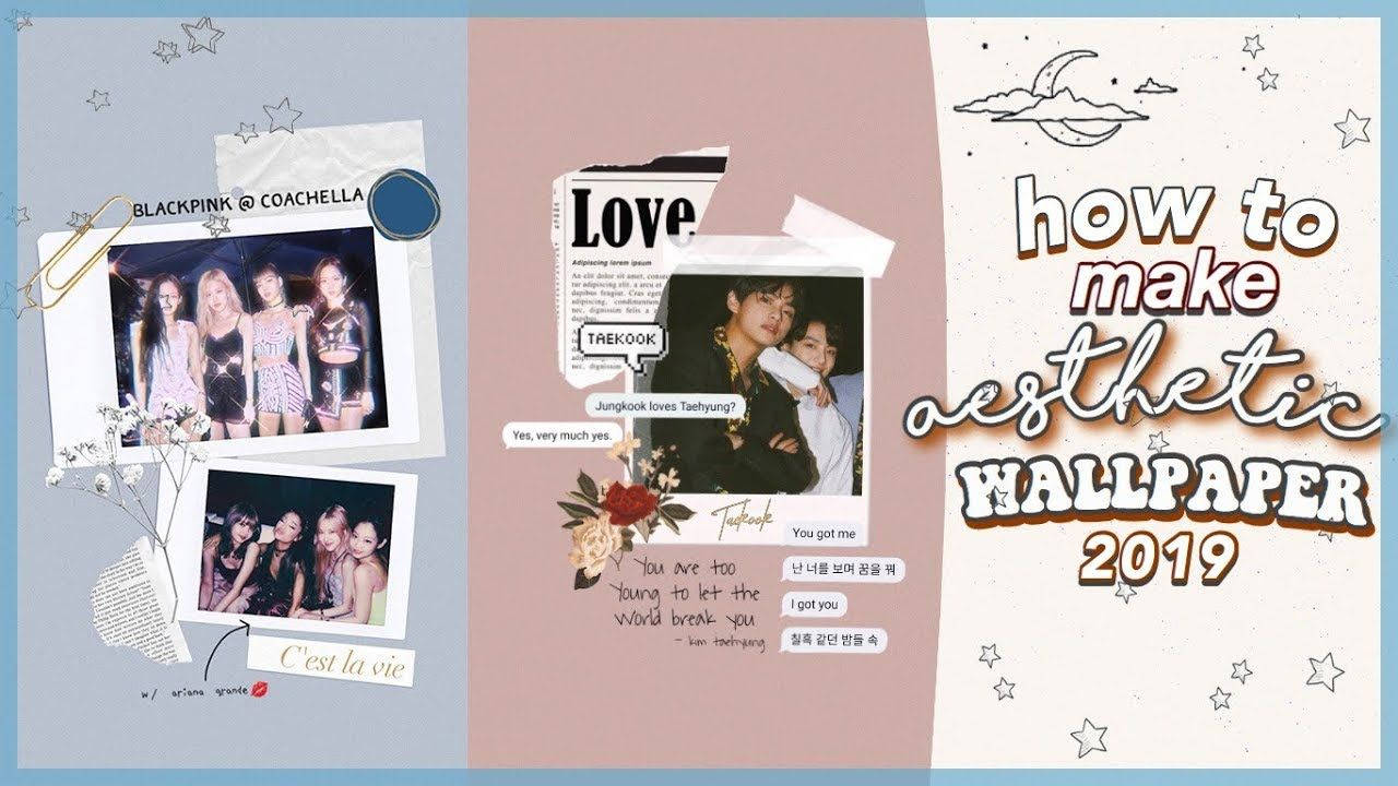 Kpop Collage Aesthetic Wallpapers - Wallpaper Cave