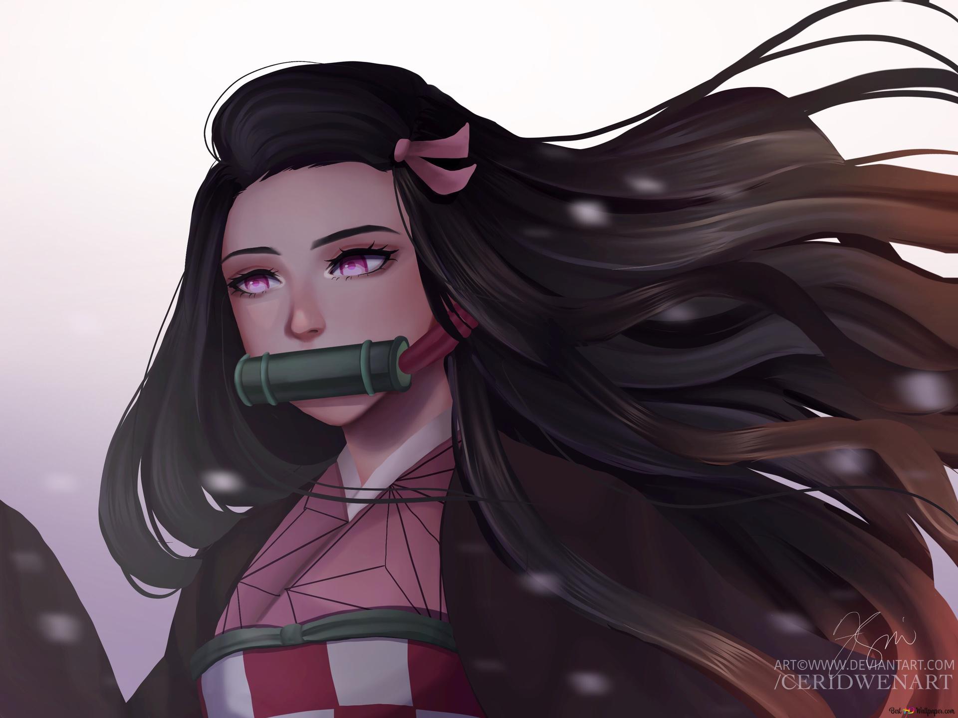Nezuko 3D Wallpapers - Wallpaper Cave
