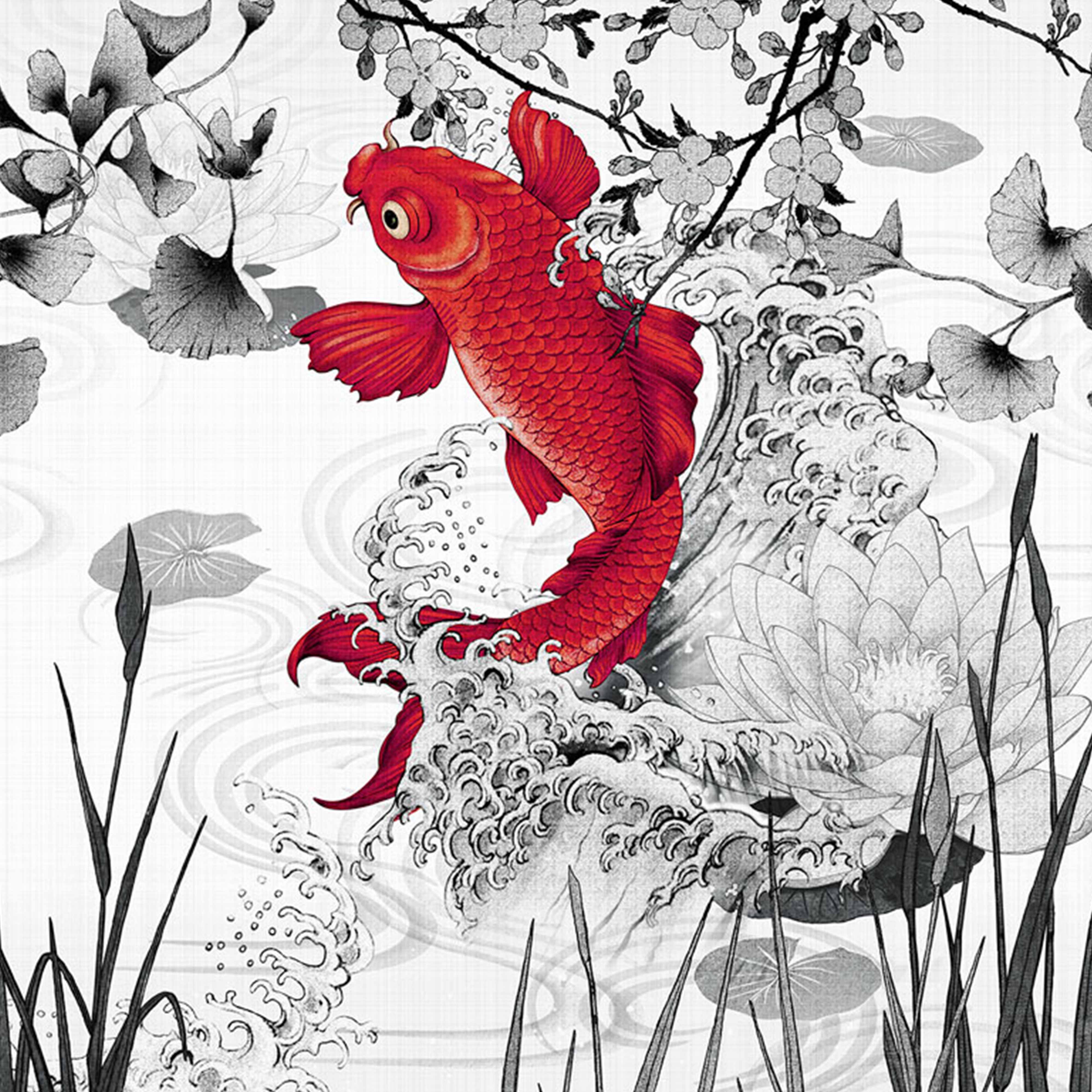 Koi Art Wallpapers - Wallpaper Cave