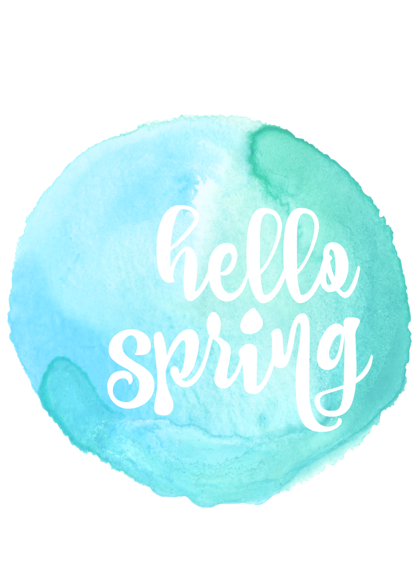 Hello Spring Blue Wallpapers - Wallpaper Cave