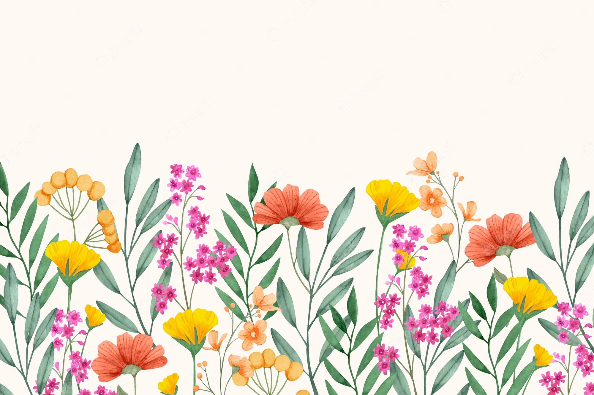 Watercolor Easter Spring Wallpapers - Wallpaper Cave