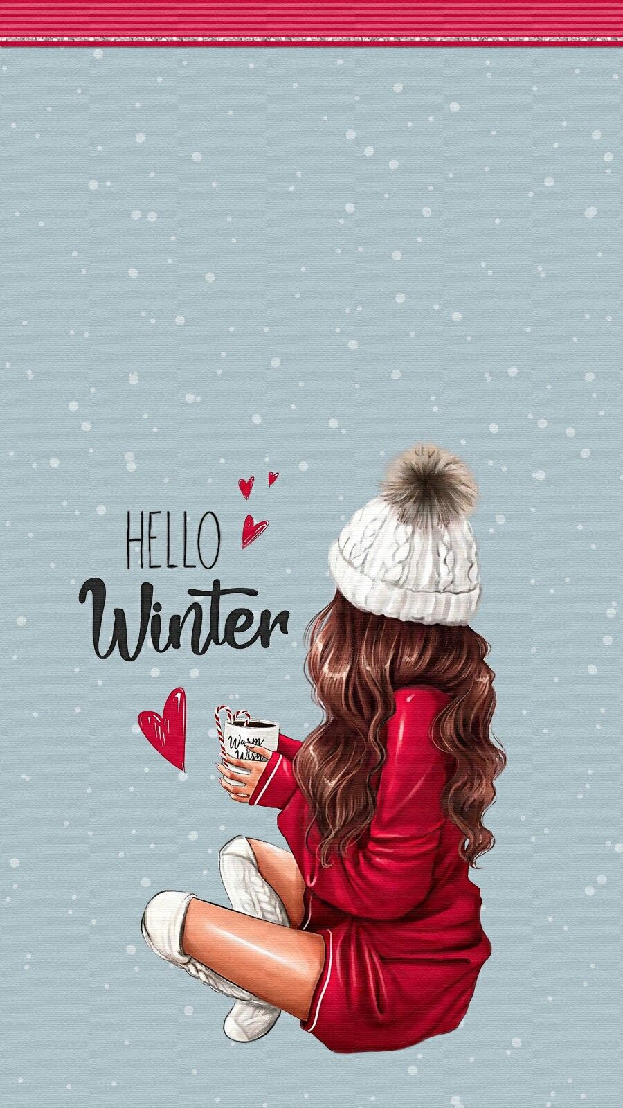 Girl Winter Art Wallpapers - Wallpaper Cave