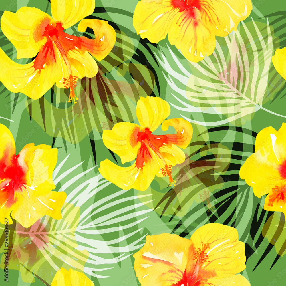 Tropical Floral Wallpapers - Wallpaper Cave