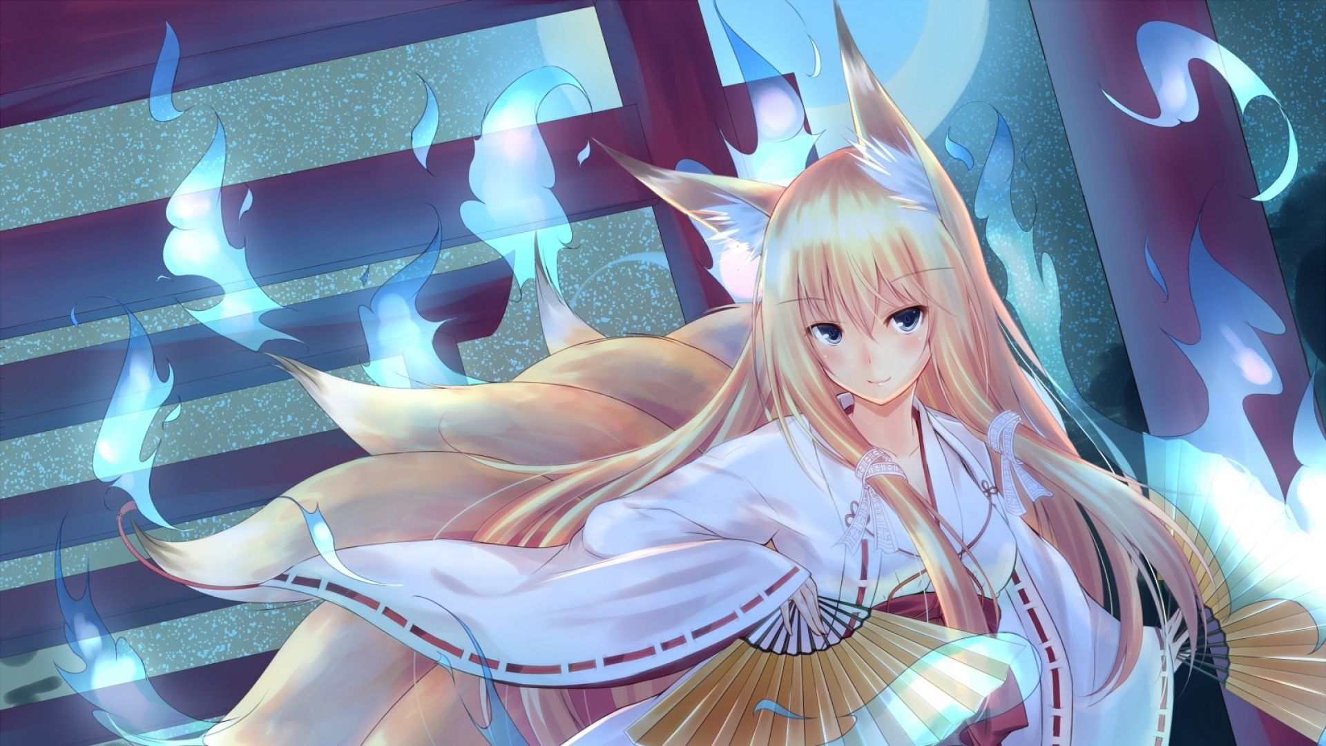 Anime Fox Shrine Wallpapers - Wallpaper Cave