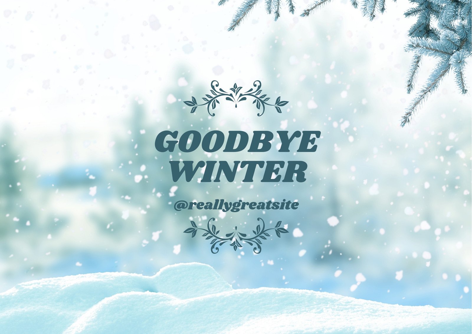 Bye Bye Winter Wallpapers - Wallpaper Cave