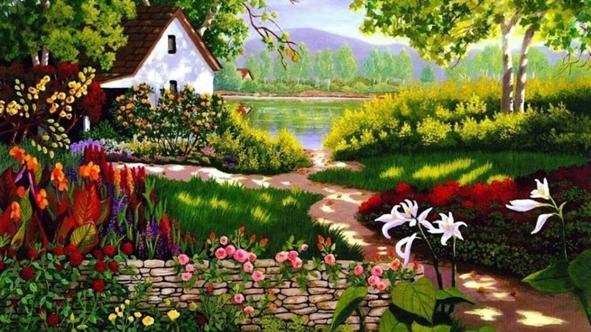 Springtime Art Wallpapers - Wallpaper Cave