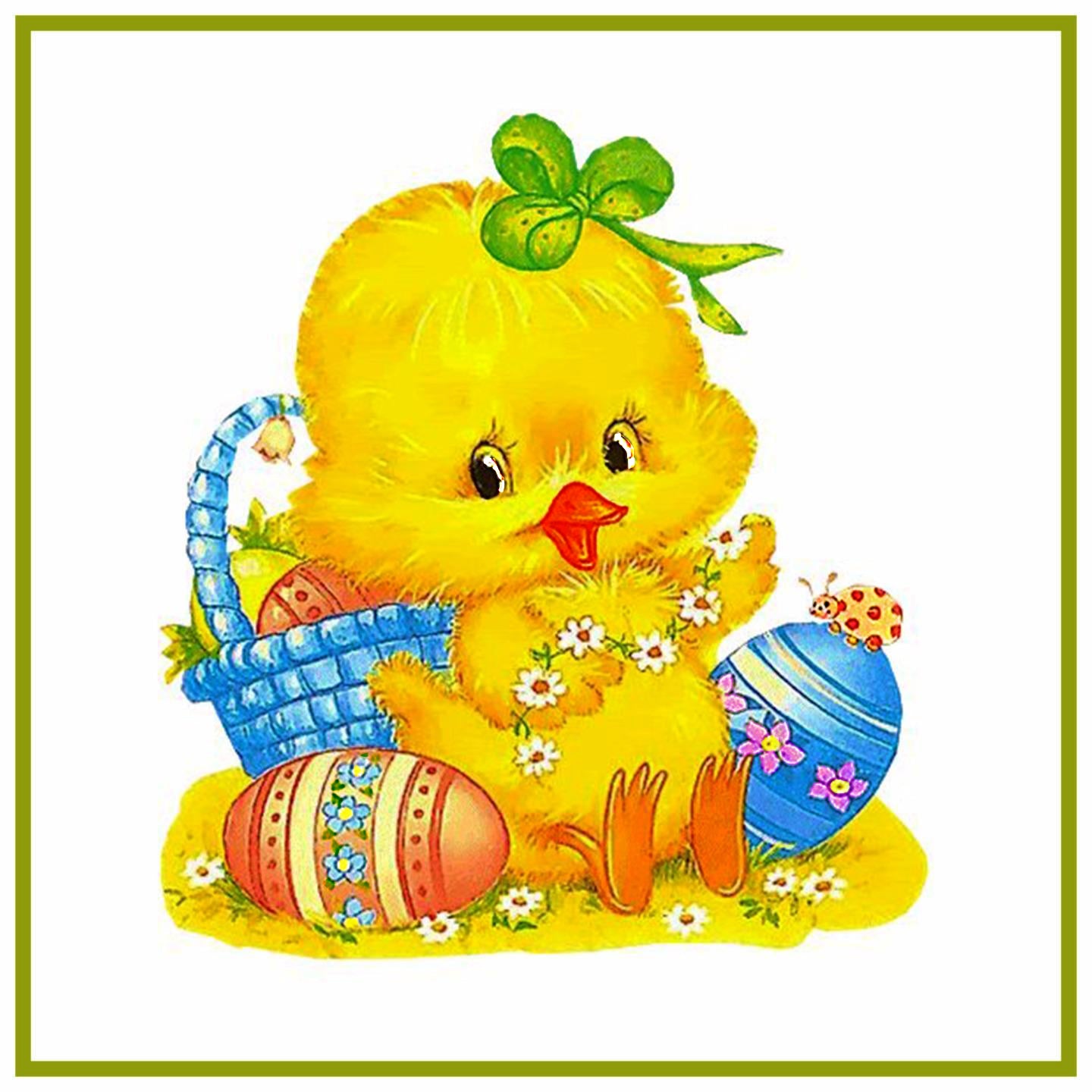 Baby Chick And Easter Eggs Wallpapers - Wallpaper Cave