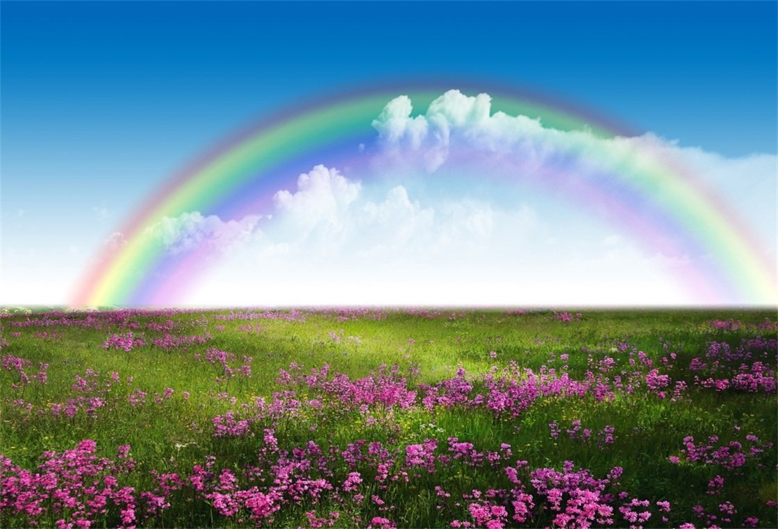 Spring Rainbow Sky Wallpapers - Wallpaper Cave