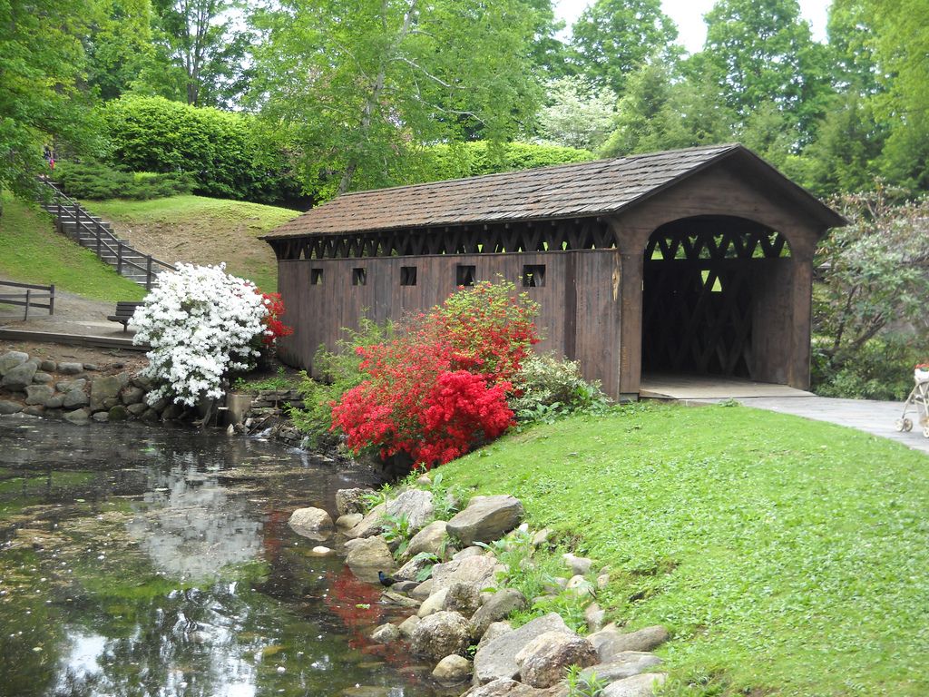 Spring Covered Bridges Wallpapers - Wallpaper Cave