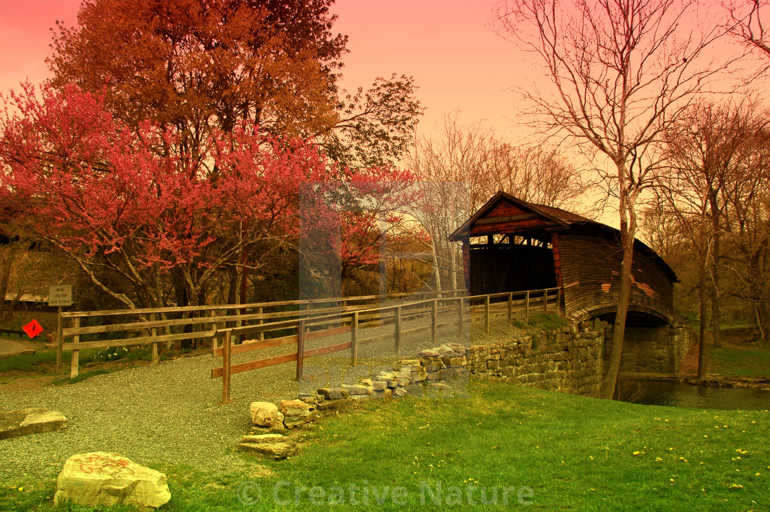 Spring Covered Bridges Wallpapers - Wallpaper Cave