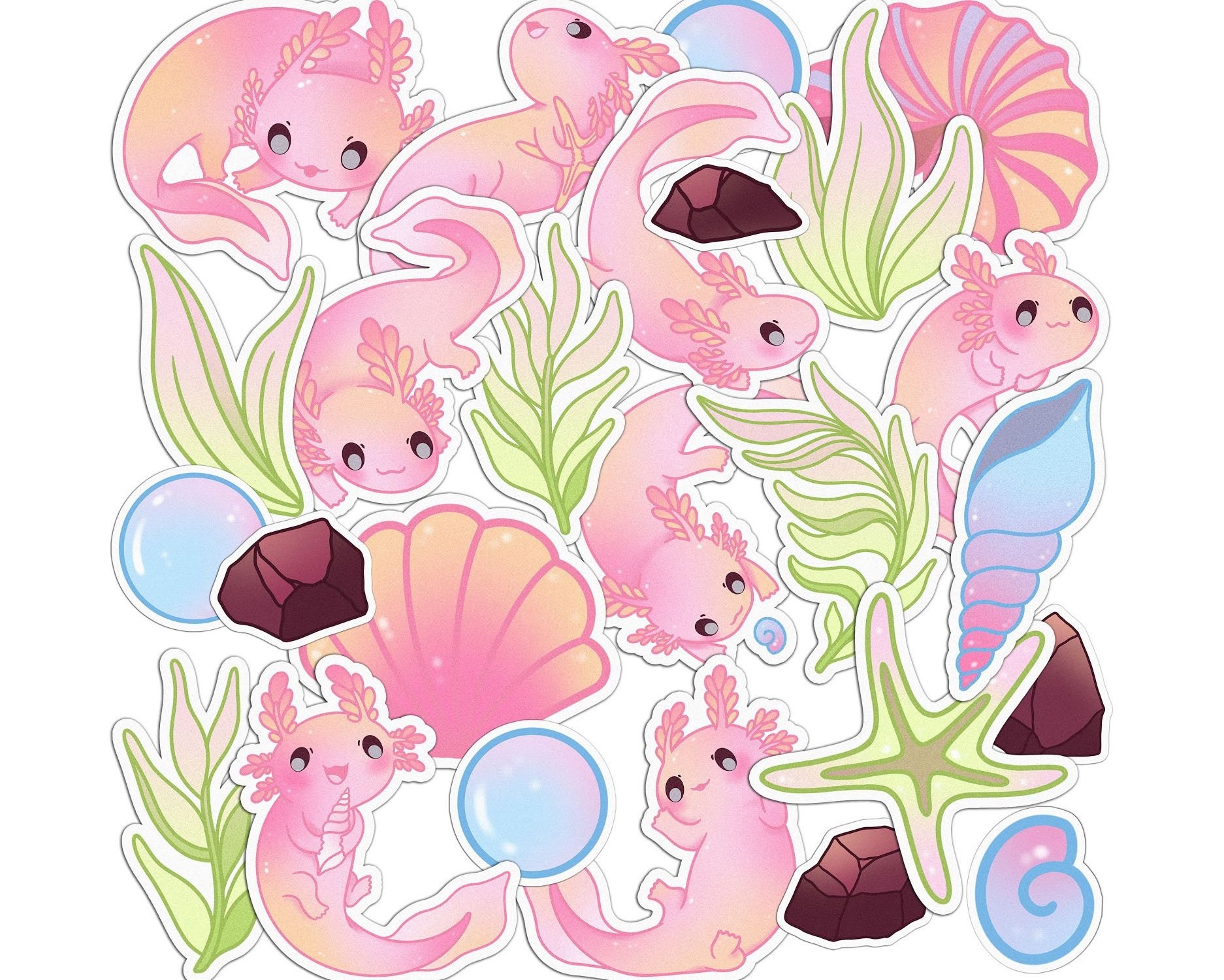 Axolotl Spring Wallpapers - Wallpaper Cave