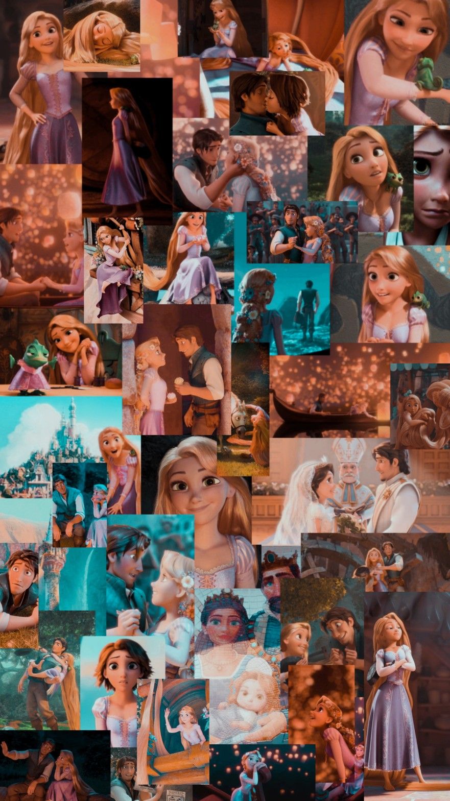 Rapunzel Collage Wallpapers - Wallpaper Cave