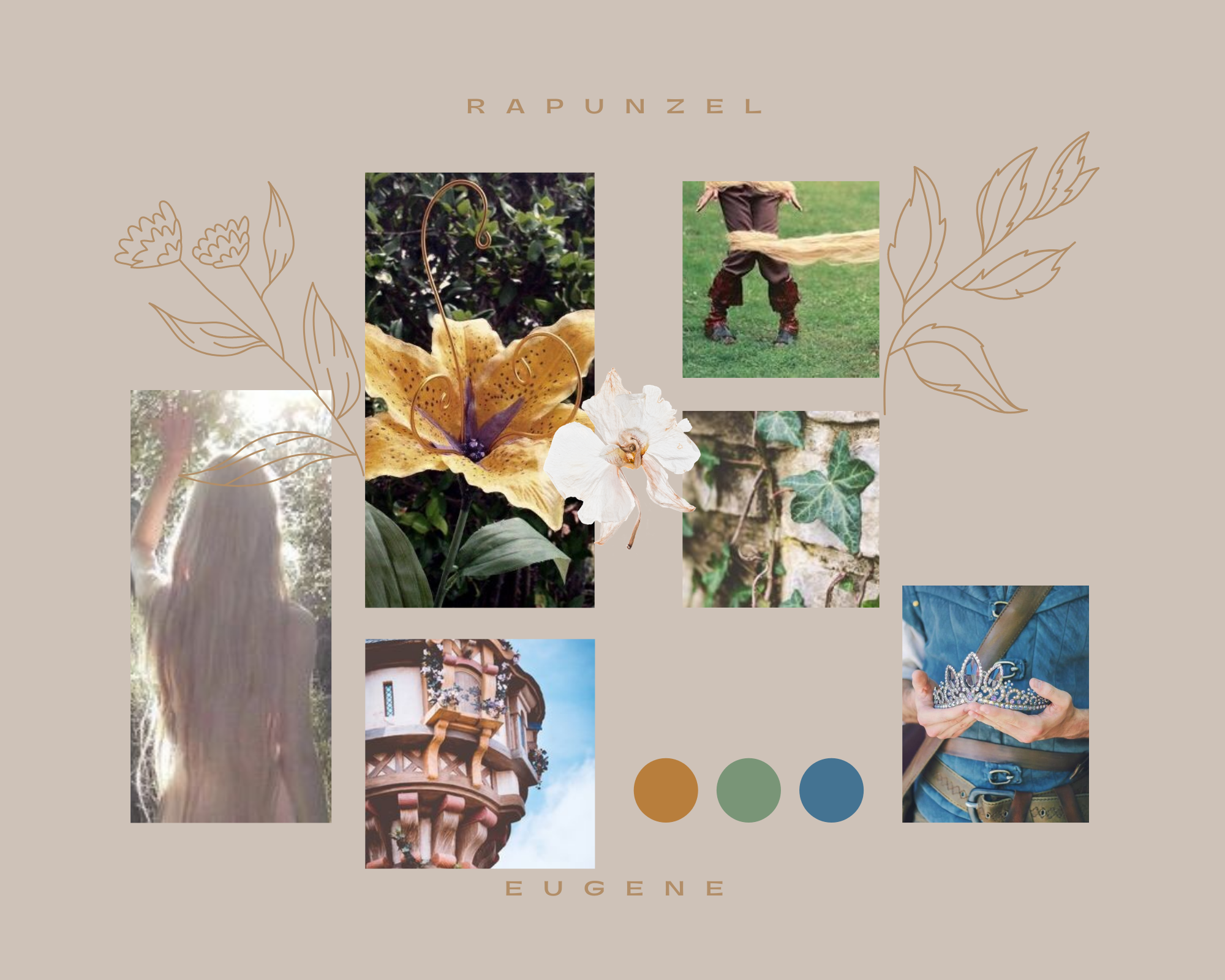 Rapunzel Collage Wallpapers - Wallpaper Cave