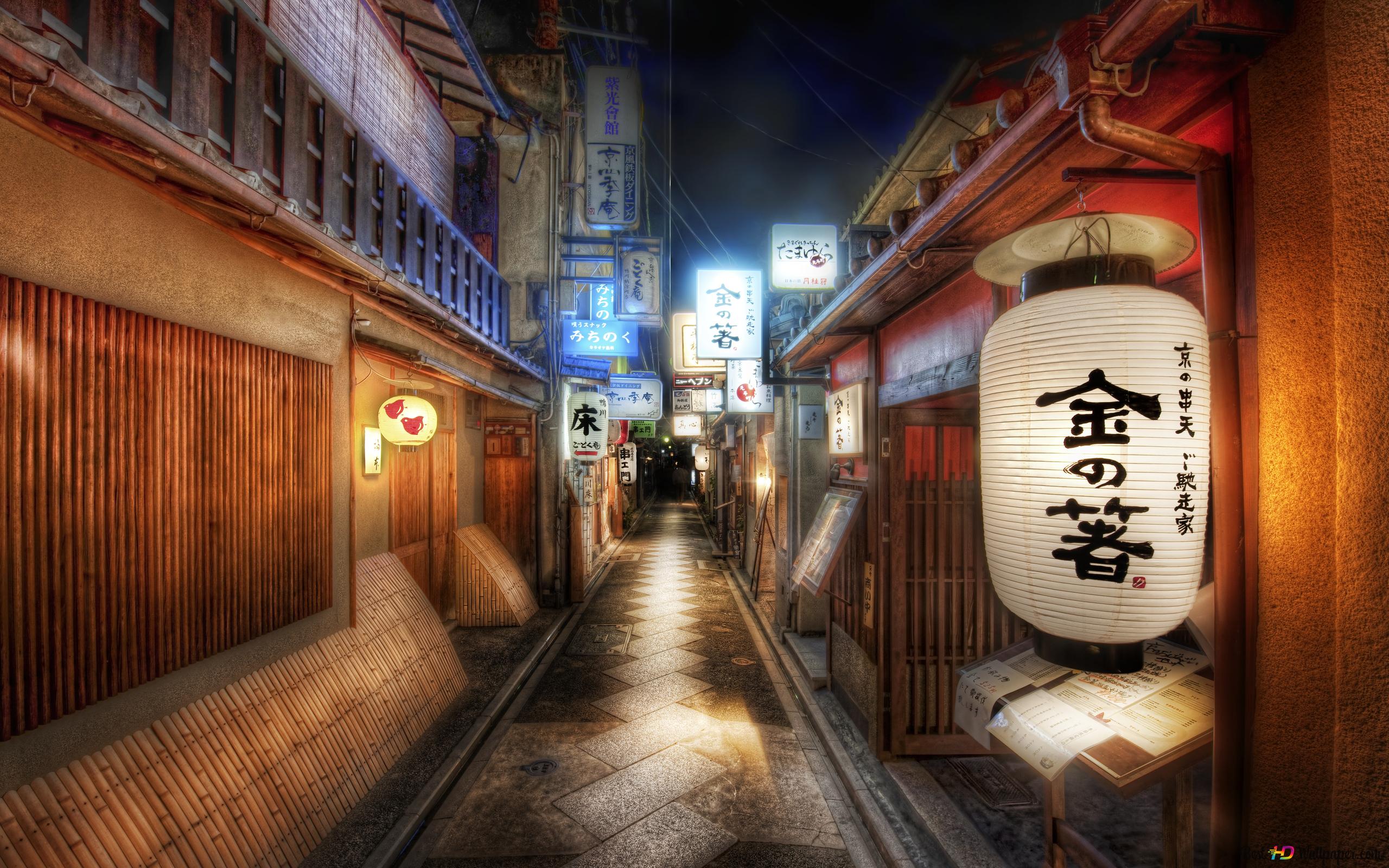 Japan Night Street Wallpapers - Wallpaper Cave