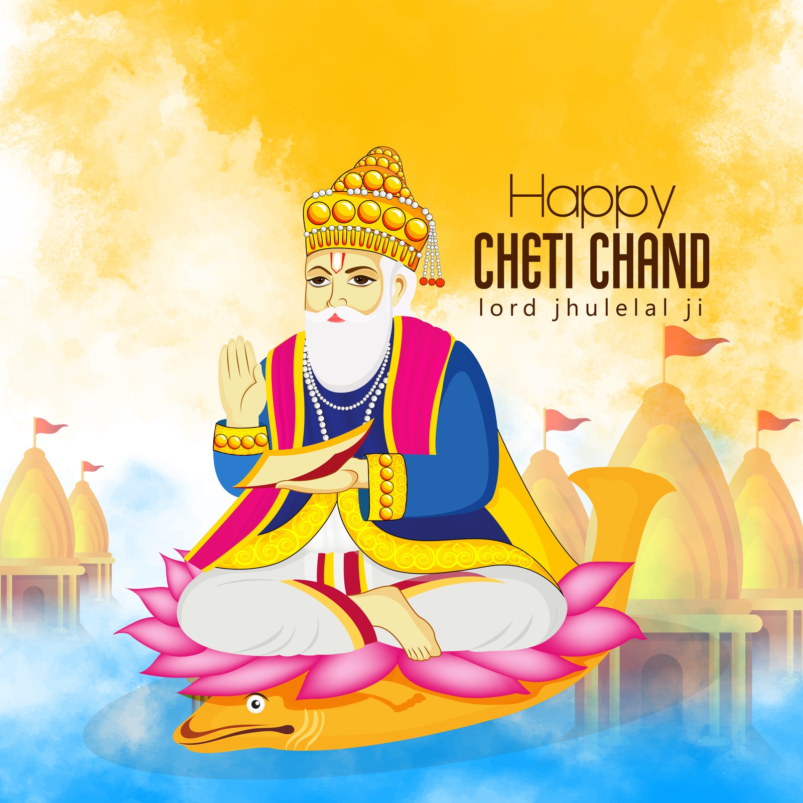 Jhulelal Wallpapers - Wallpaper Cave