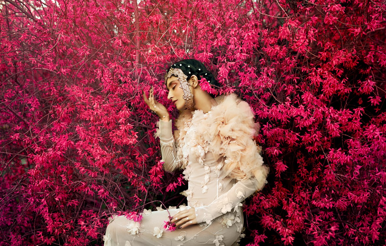 Red Girl Spring Wallpapers - Wallpaper Cave