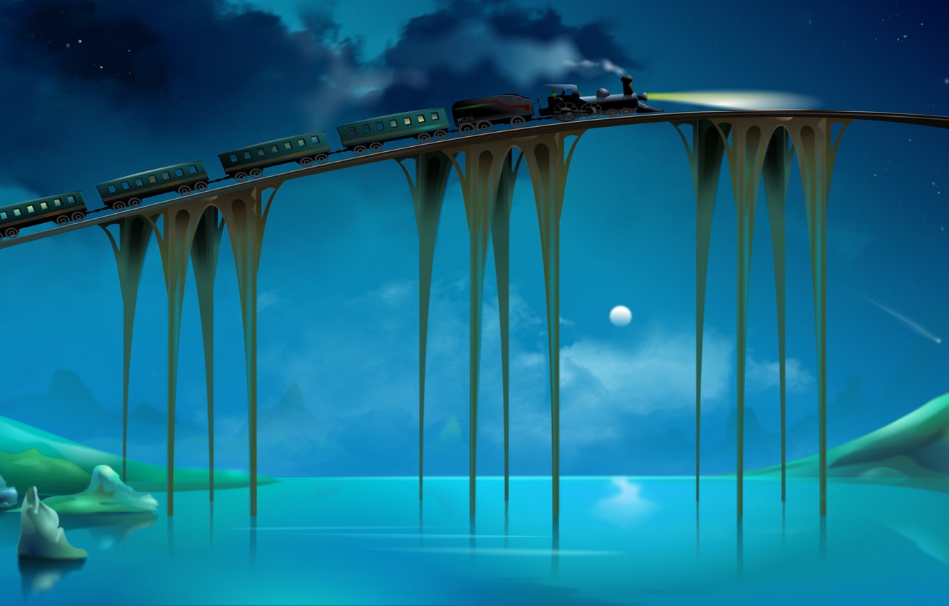 Cartoon Train Wallpapers - Wallpaper Cave