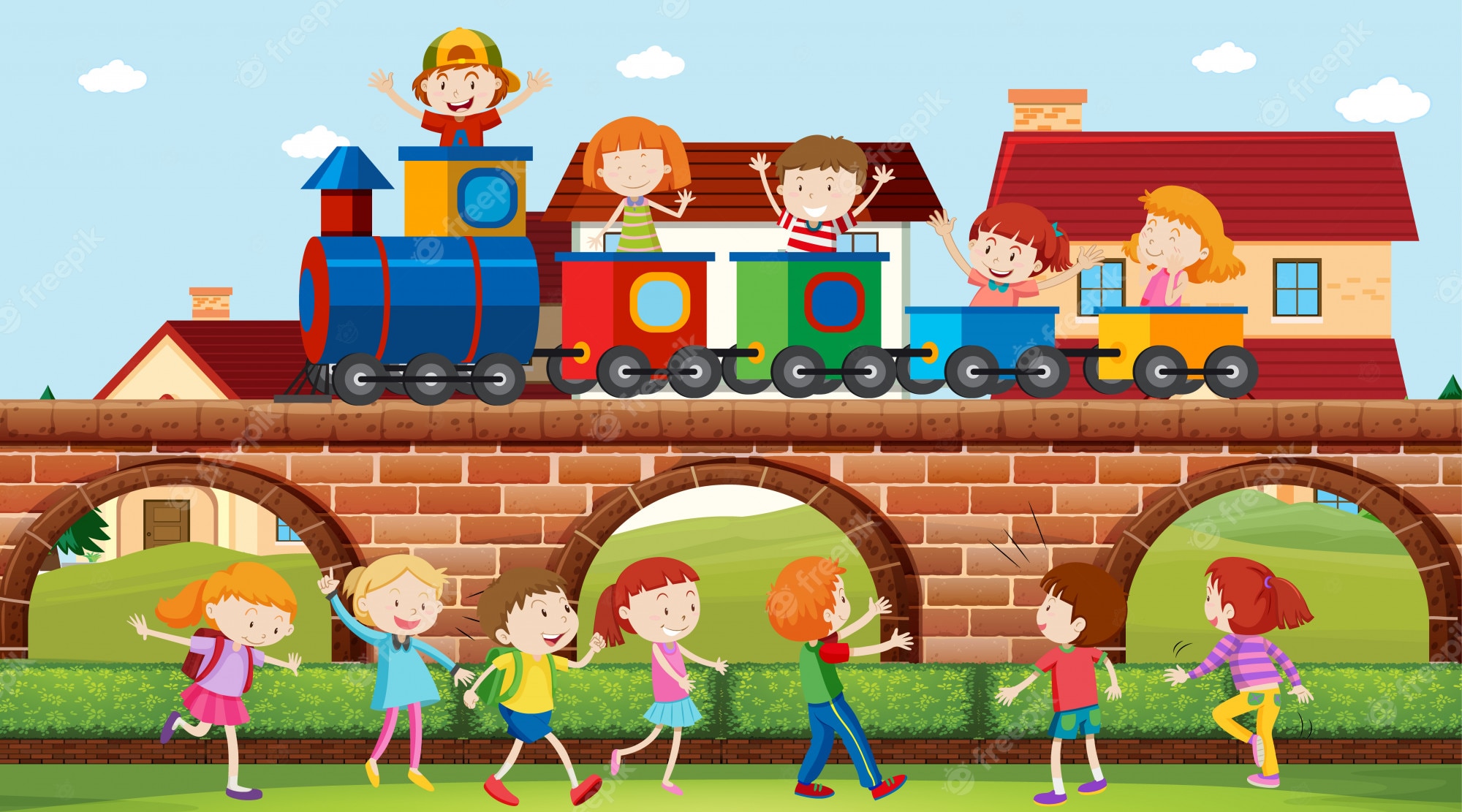 Cartoon Train Wallpapers - Wallpaper Cave
