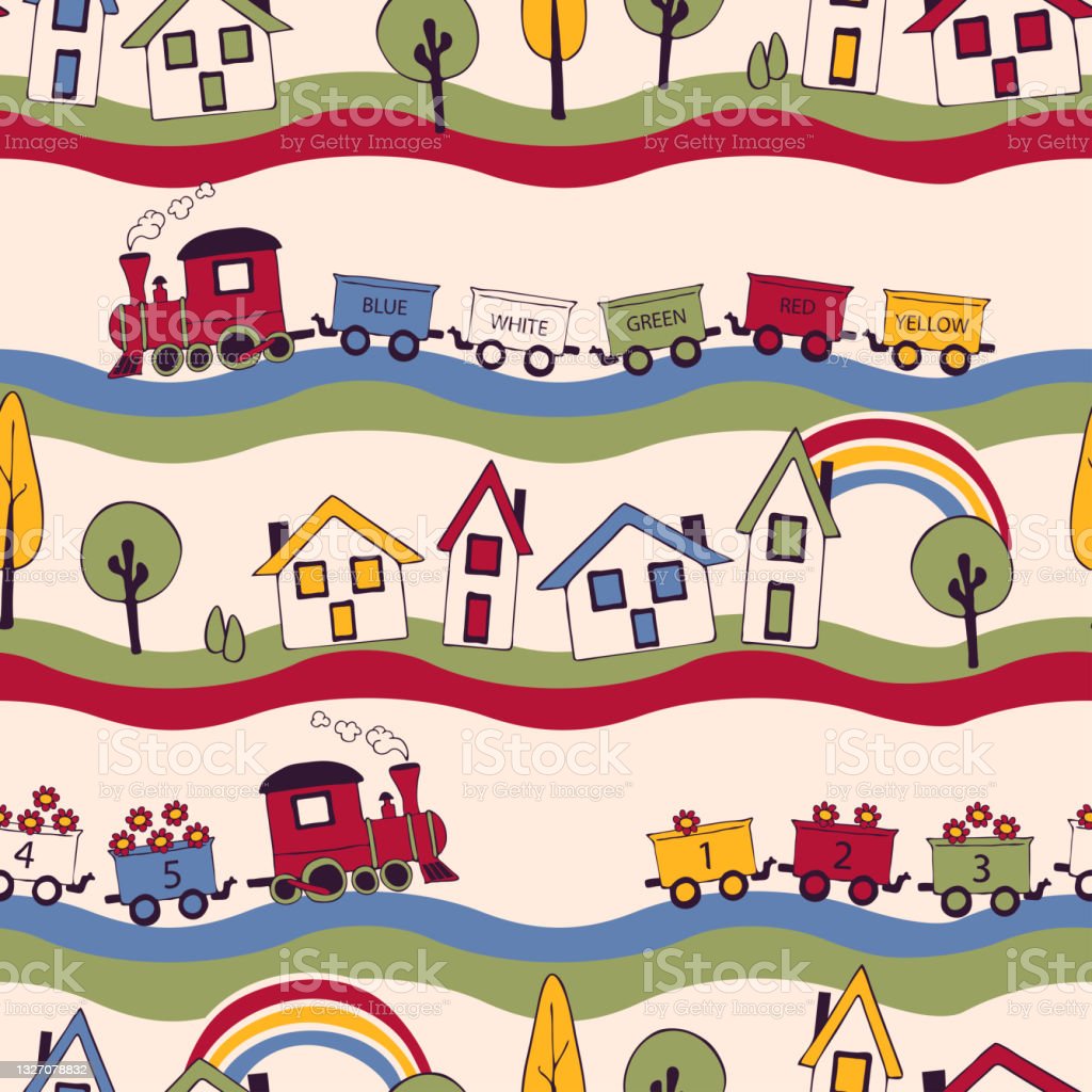 Cartoon Train Wallpapers - Wallpaper Cave