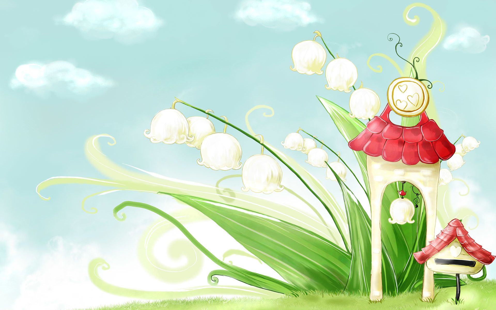 Cartoon Spring Desktop Wallpapers - Wallpaper Cave