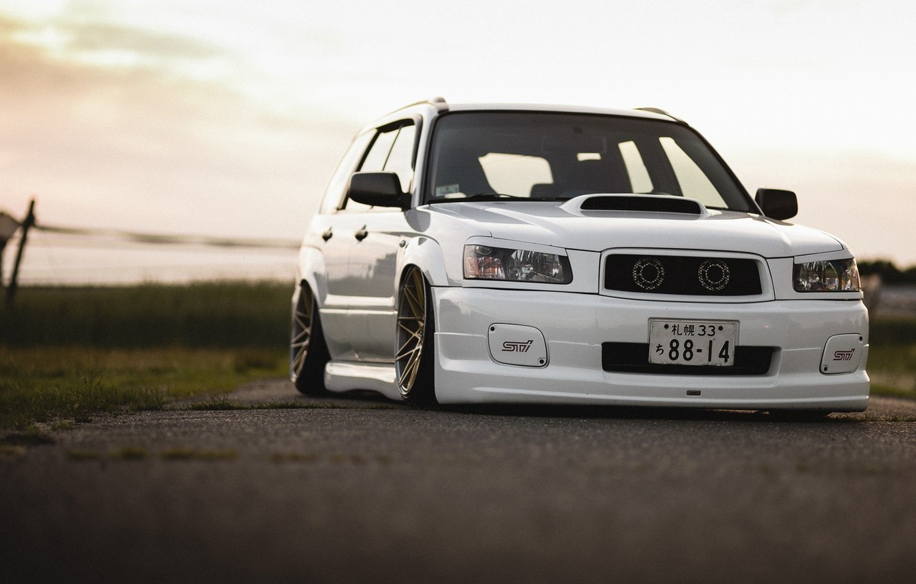 Stanced Subaru Forester