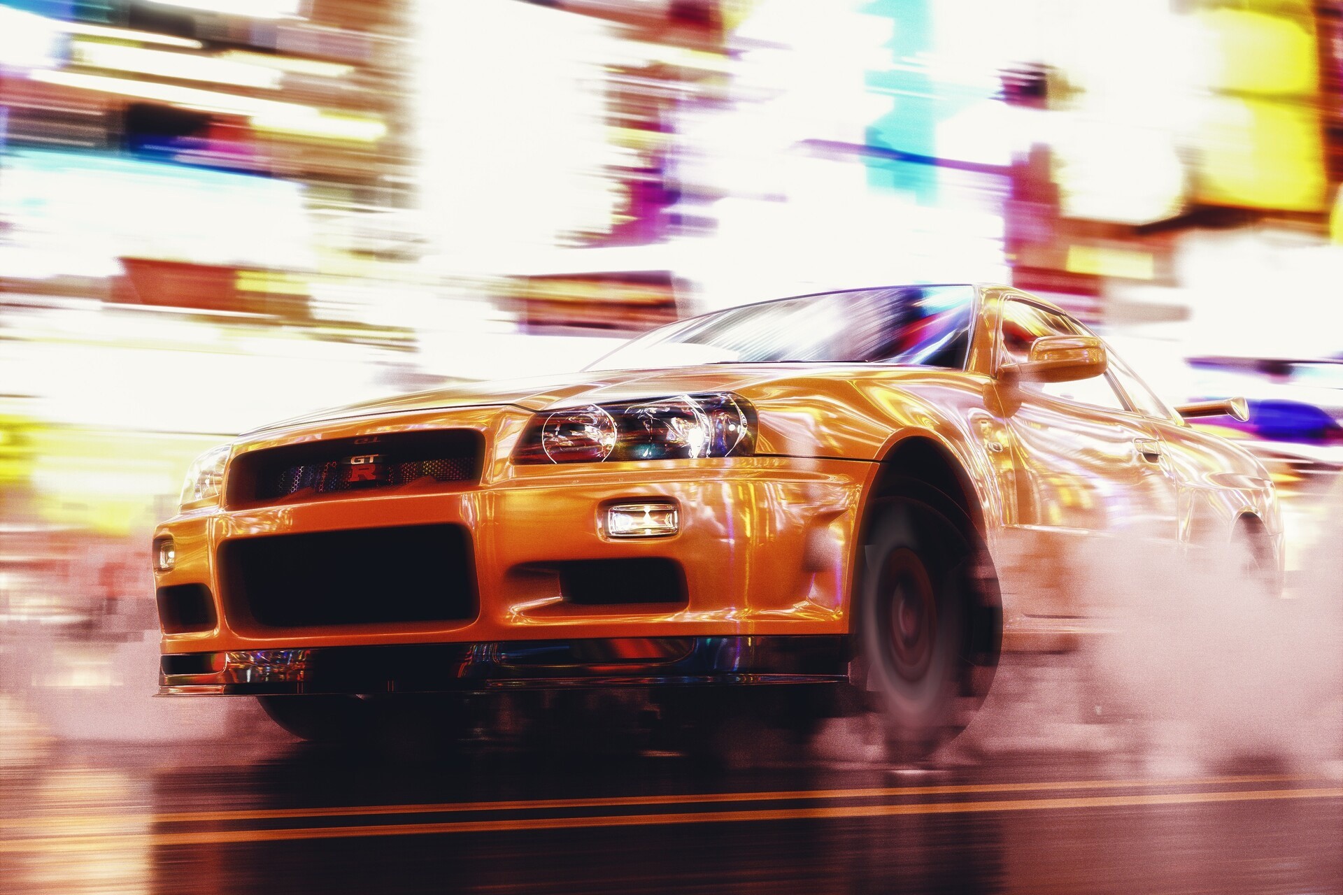 Nissan GTR R34 Godzilla Wallpapers - Wallpaper Cave