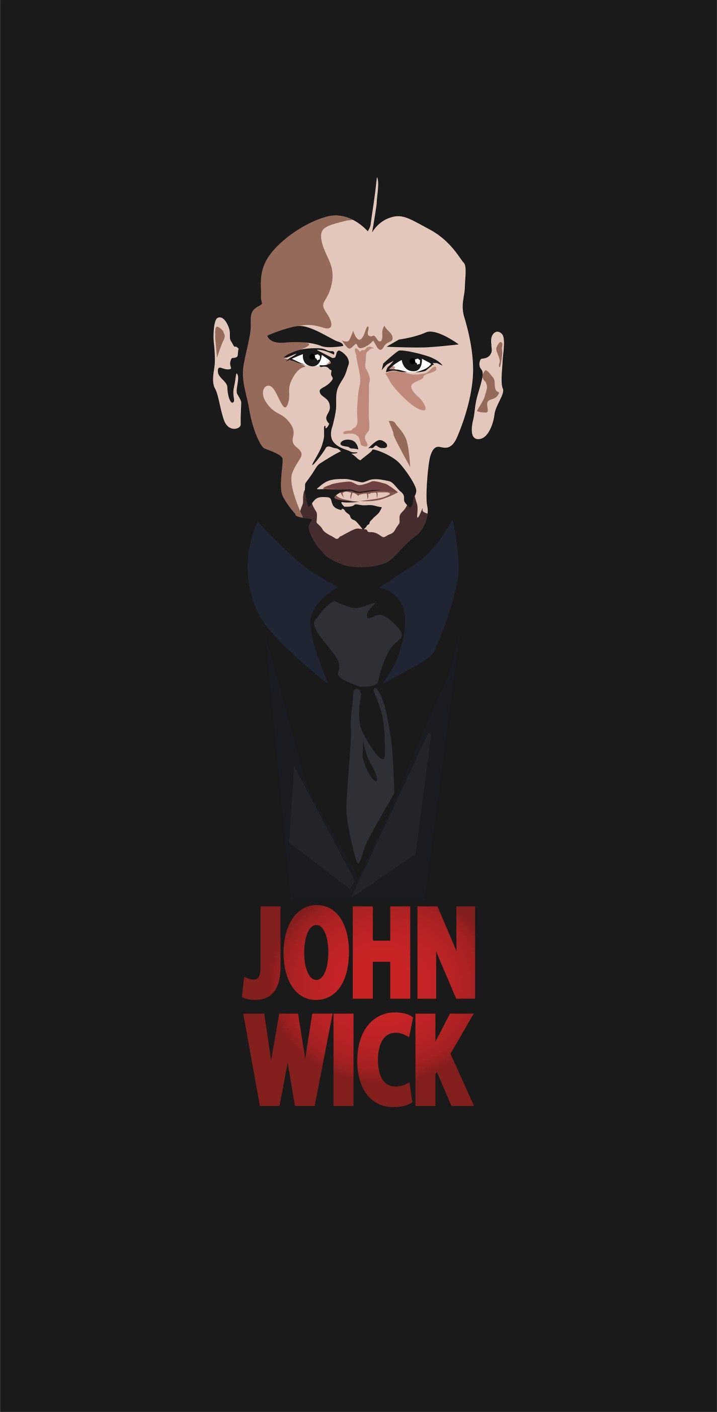 John Wick Cartoon Fan Art Wallpapers - Wallpaper Cave