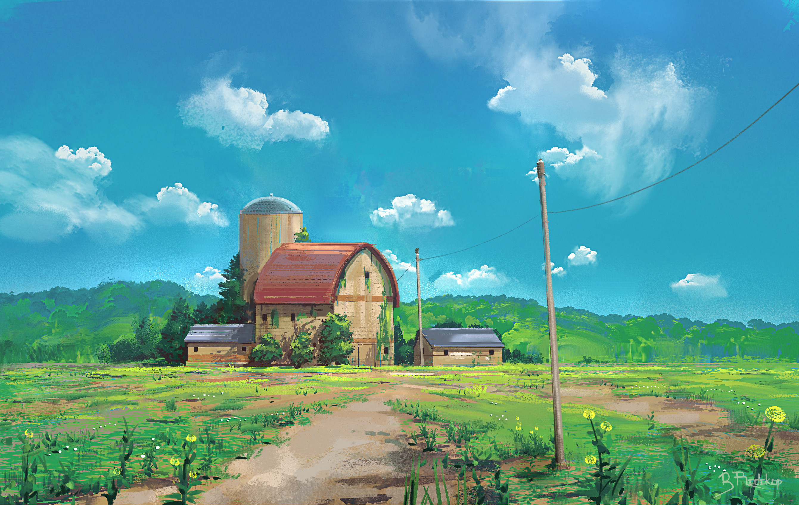 Farm Scene Wallpapers - Wallpaper Cave