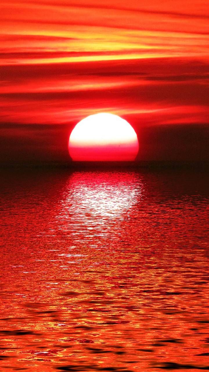 Red Sunsrise Wallpapers - Wallpaper Cave