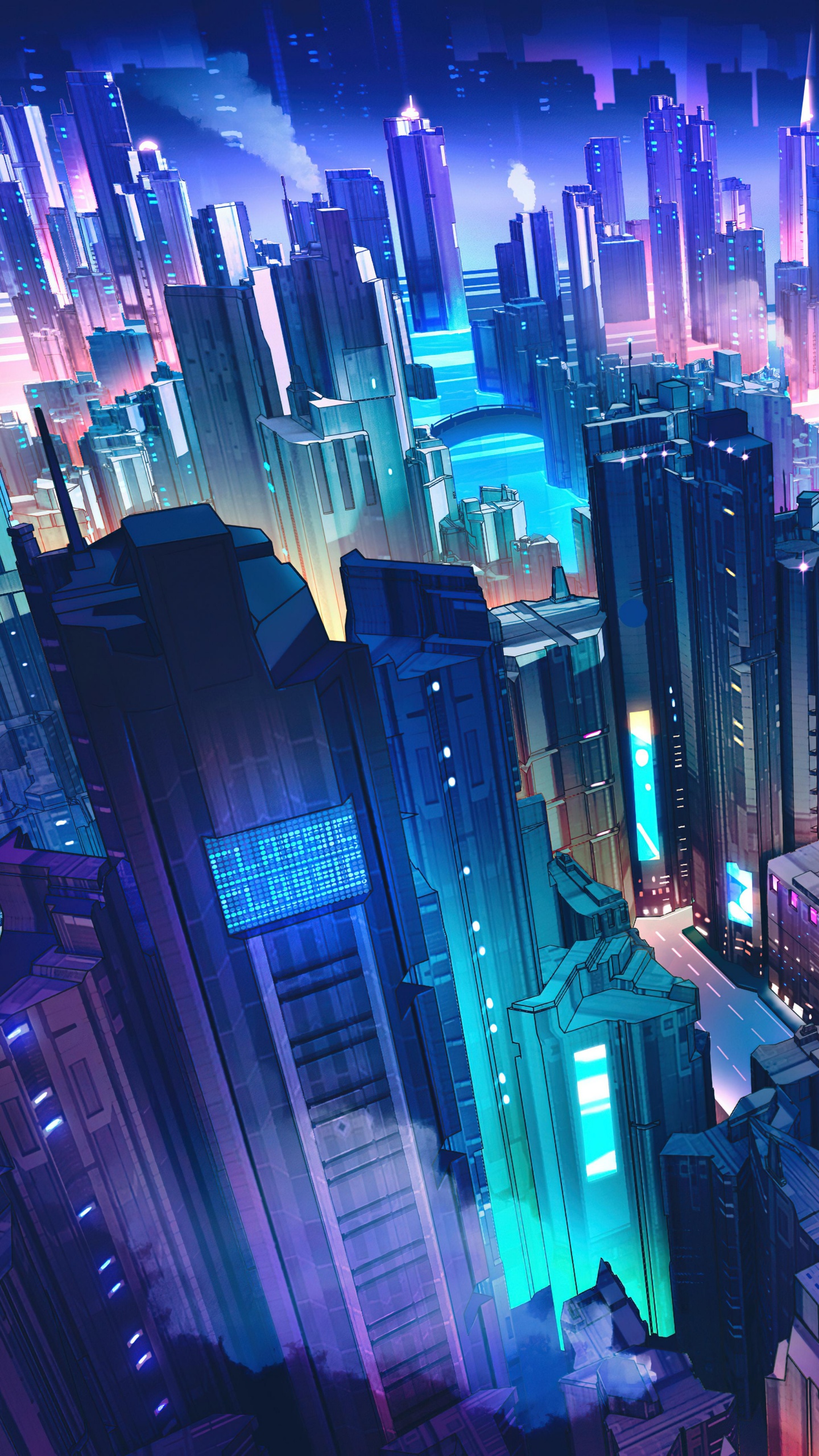 Neon City iPhone Wallpapers - Wallpaper Cave