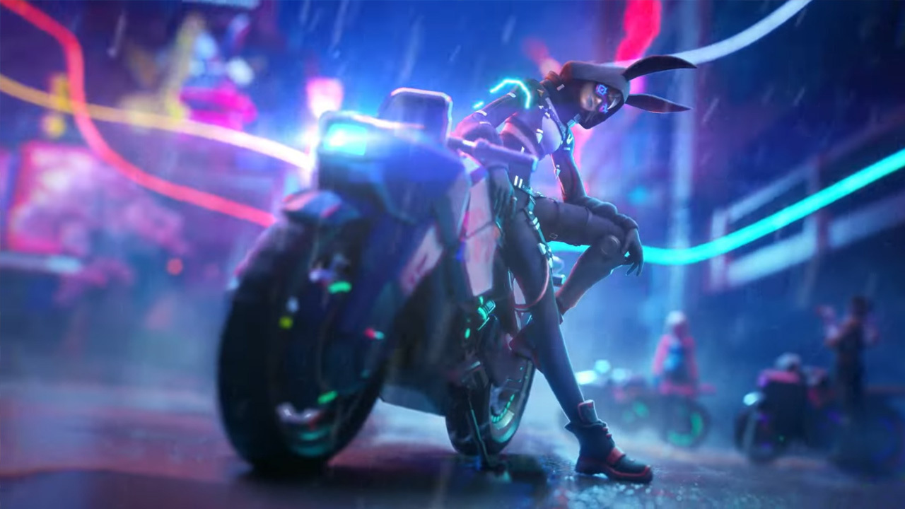 Fortnite MEGA Future Neon Art Wallpapers - Wallpaper Cave