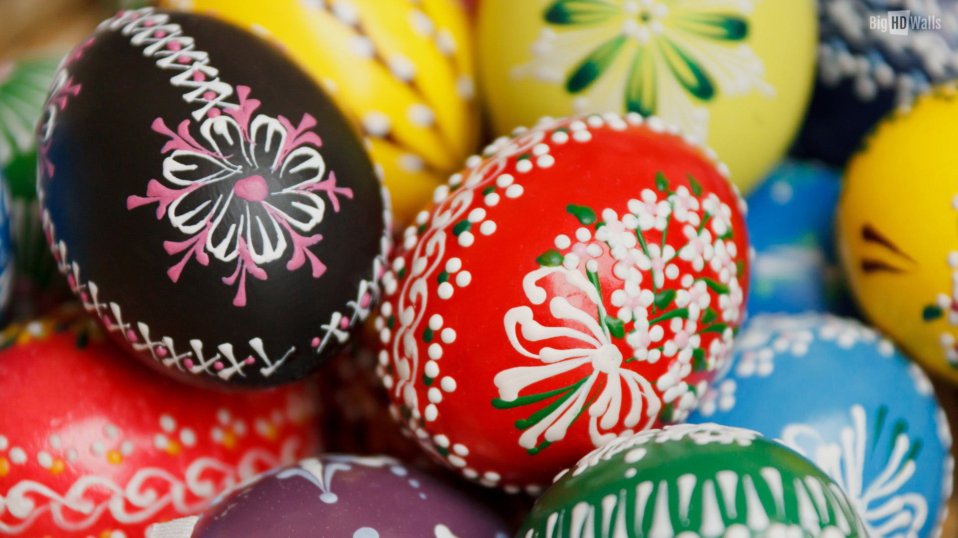 Colorful Easter Eggs Wallpapers - Wallpaper Cave