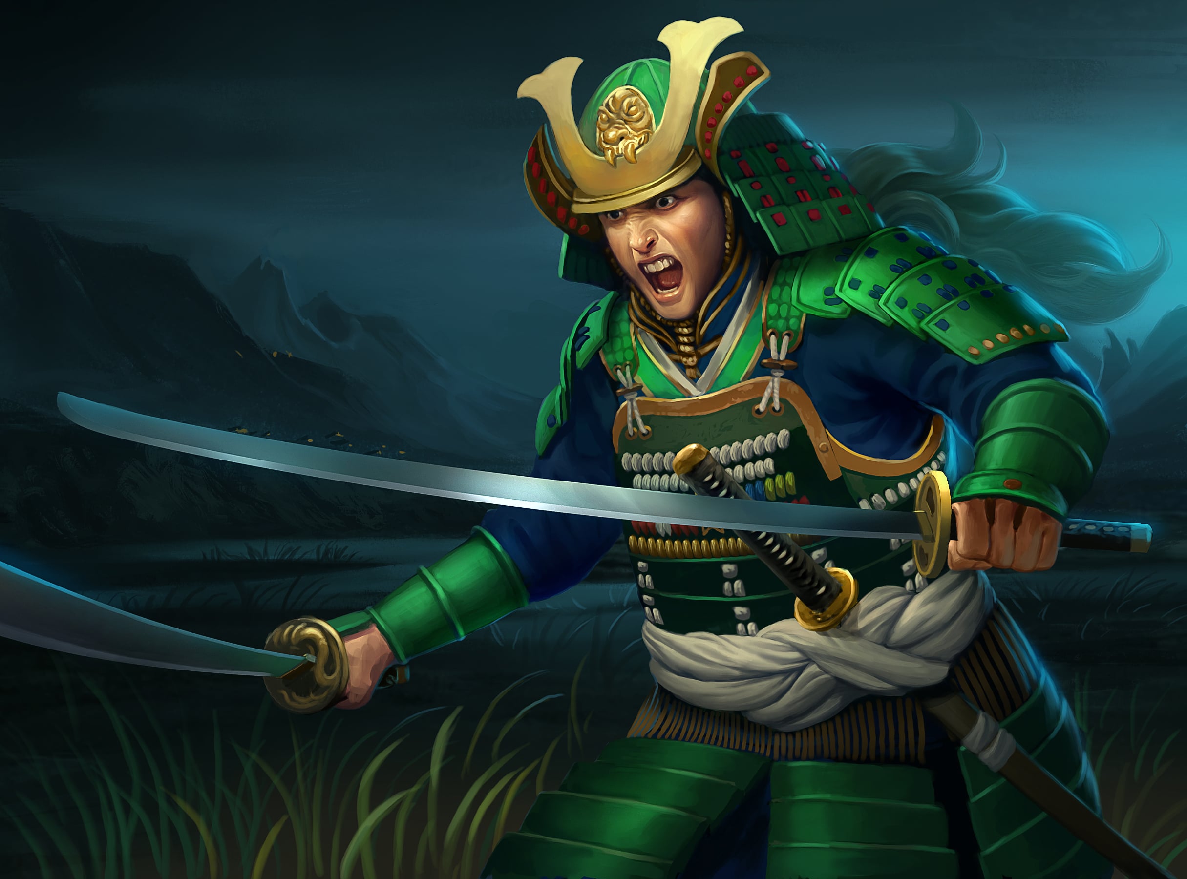 Green Samurai Wallpapers - Wallpaper Cave