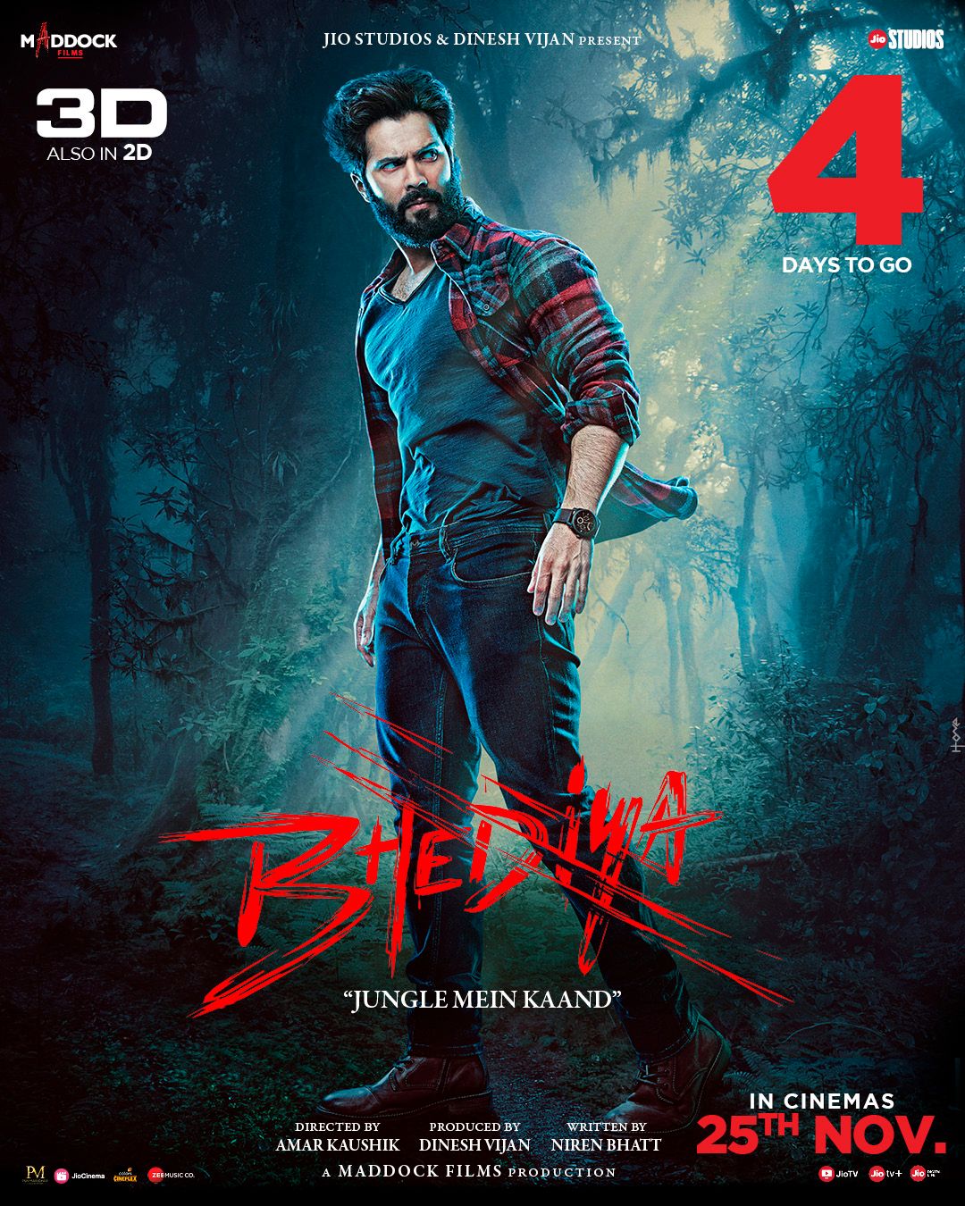 Bhediya Movie Wallpapers - Wallpaper Cave