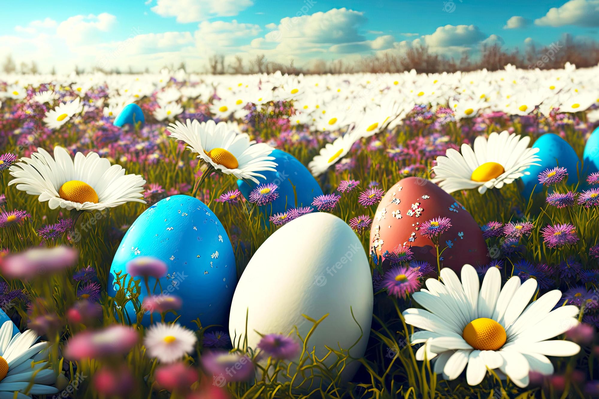 Easter Flowers Meadow Wallpapers - Wallpaper Cave