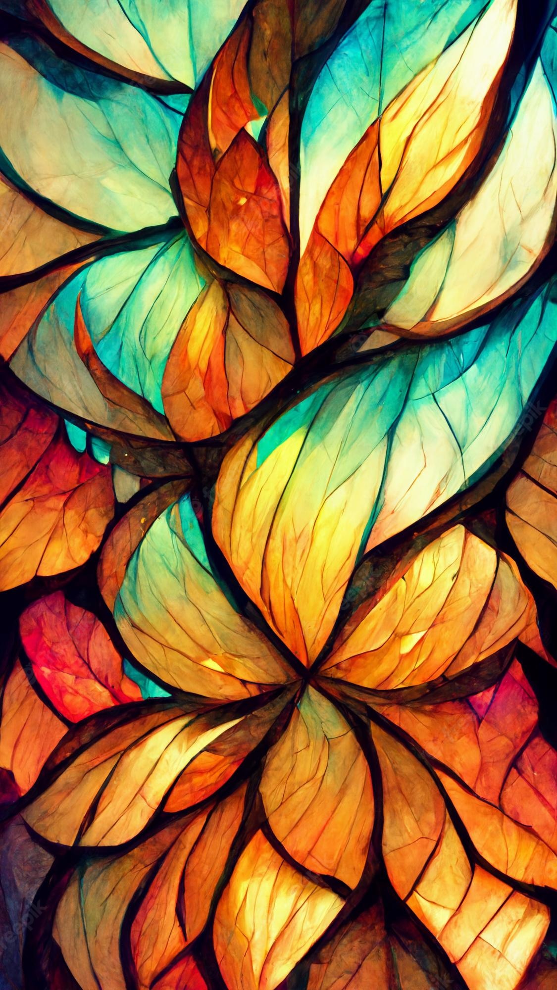 Stained Glass Flowers Wallpapers - Wallpaper Cave