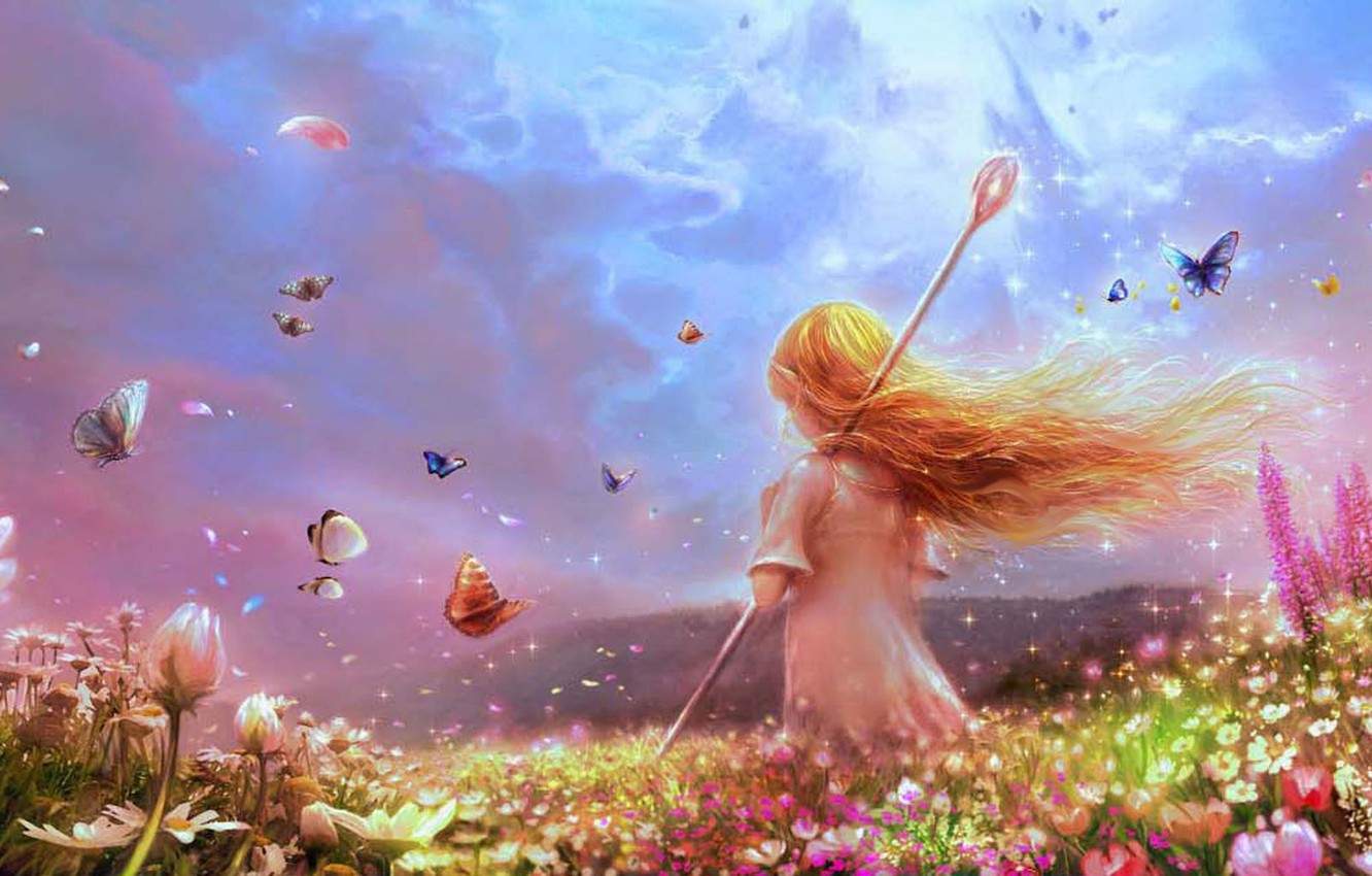 Spring Nature Elf Wallpapers - Wallpaper Cave