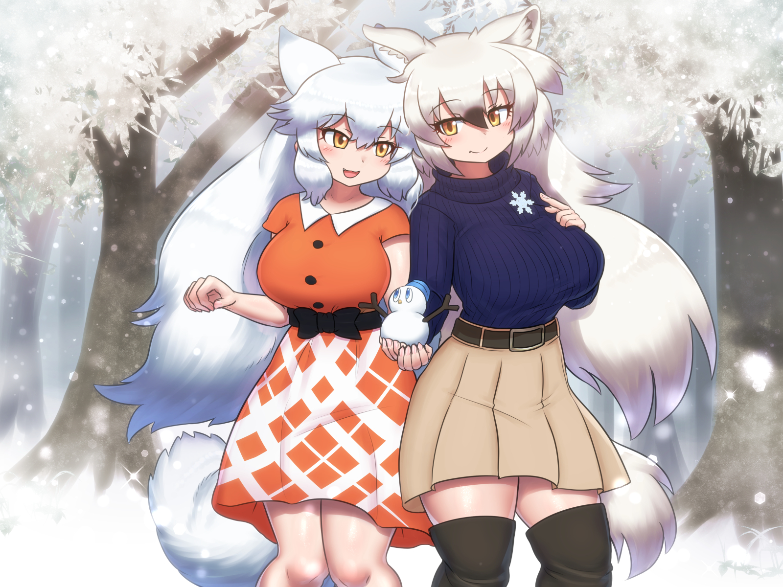 Kemono Friends Arctic Fox Wallpapers - Wallpaper Cave