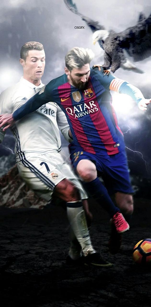 Messi And CR7 Wallpapers - Wallpaper Cave