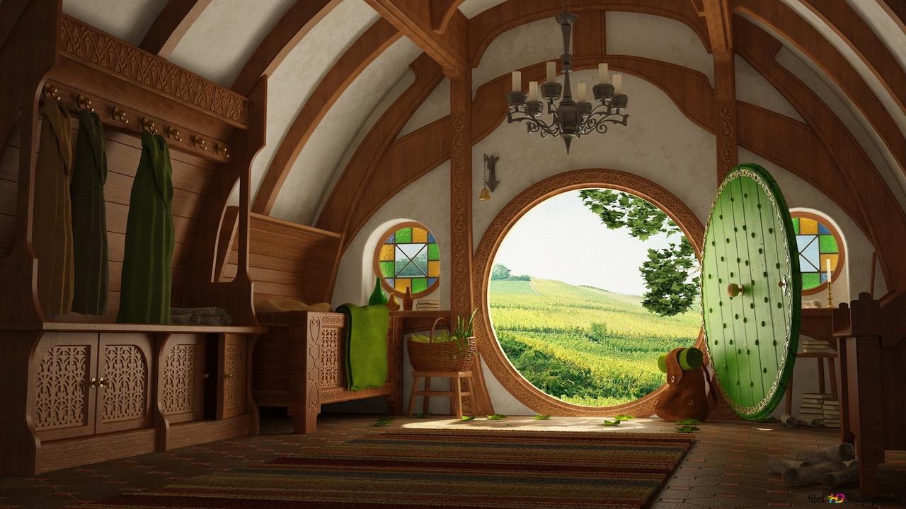 The Hobbit House Wallpapers - Wallpaper Cave