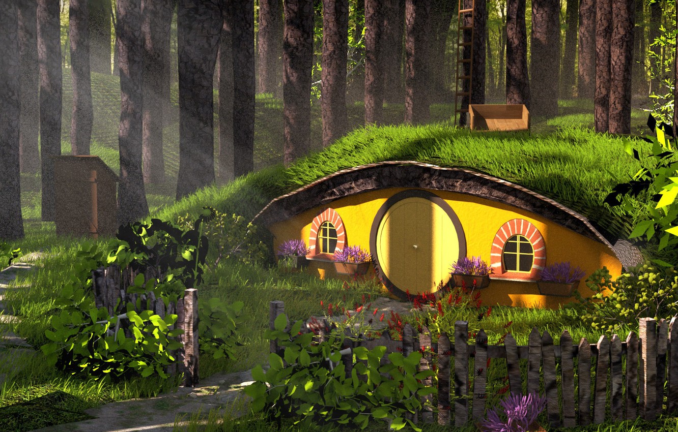 The Hobbit House Wallpapers - Wallpaper Cave